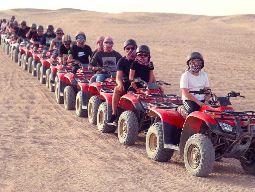 Hurghada: Quad Bike Tour durch die Wüste und das Rote Meer | GetYourGuide