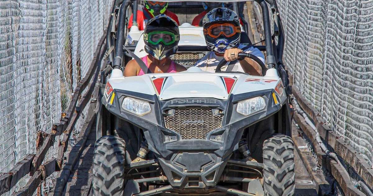 Los Cabos: Ultimate UTVs Adventure, Cross the Wooden Bridge | GetYourGuide
