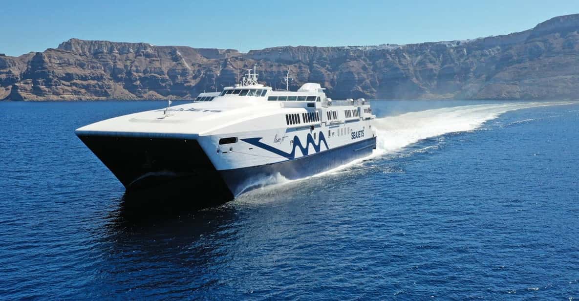 Santorini to Heraklion Crete: Ferry Ticket & Hotel Transfer | GetYourGuide