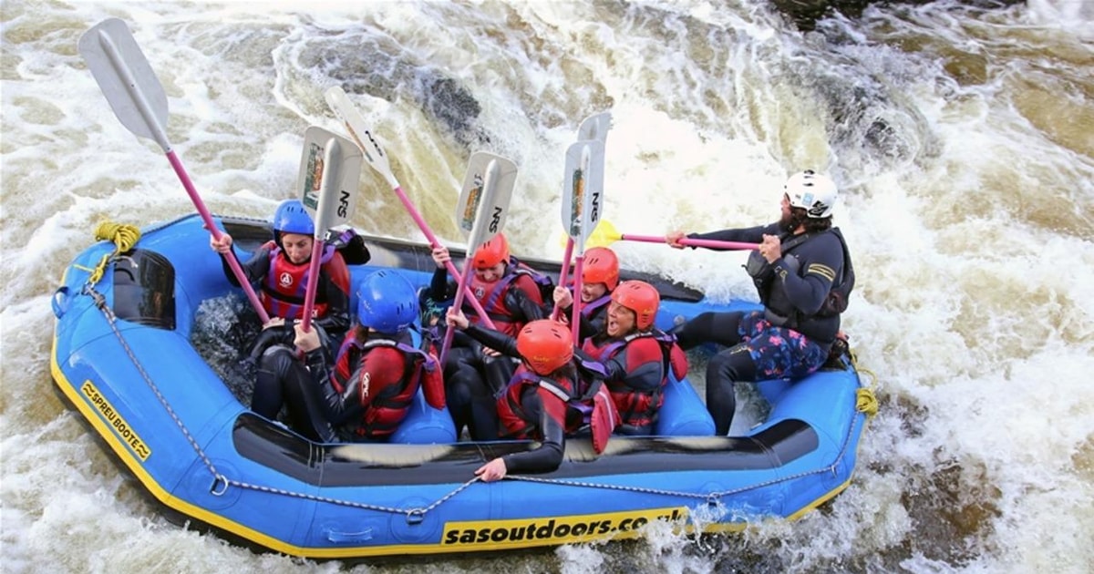Llangollen: River Dee Whitewater Rafting Adventure | GetYourGuide