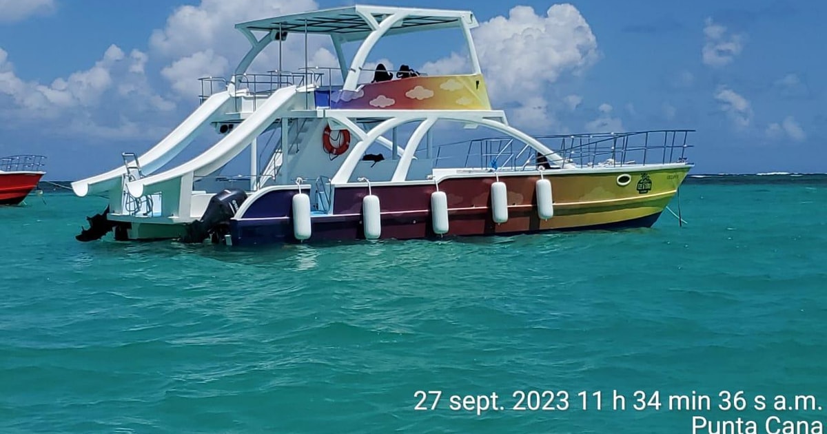 Punta Cana: Catamaran Party Boat with Full Open Bar & Snacks | GetYourGuide