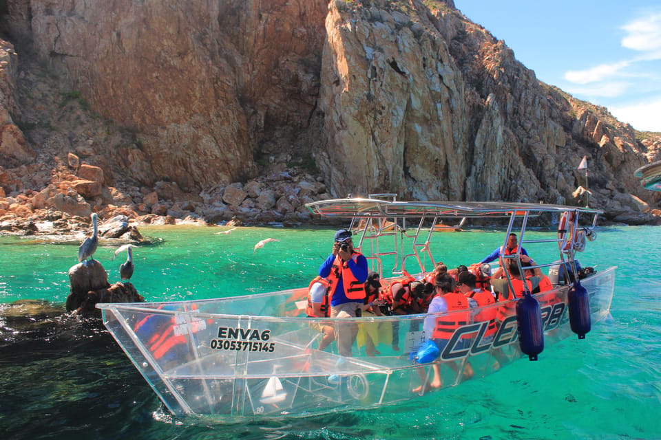 Arco de Los Cabos y PelicanRock Cabo San Lucas Excursión en CrystalBoat ...