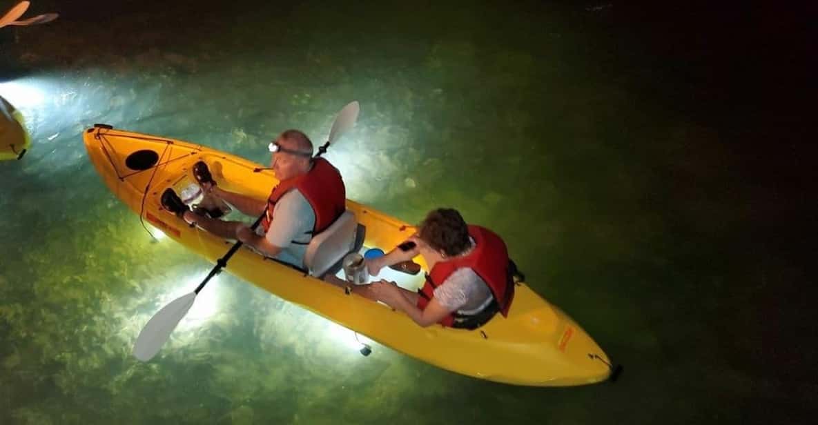 Clearwater Beach: Glass Bottom LED Kayak Night Tour | GetYourGuide