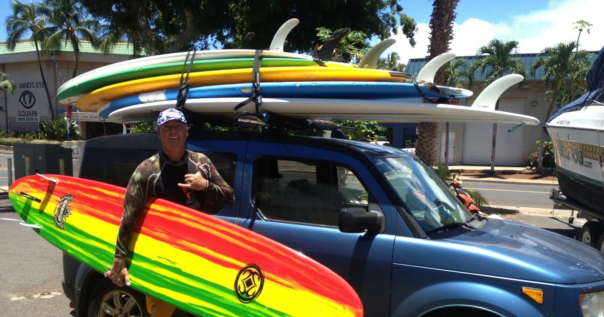 Maui: Soft Top Surfboard Rental with Delivery | GetYourGuide