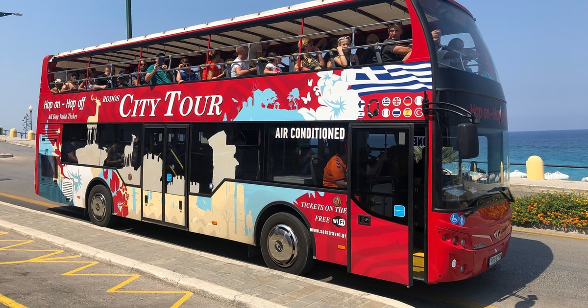 Rhodes: Hop-on Hop-off Sightseeing Bus Tour | GetYourGuide