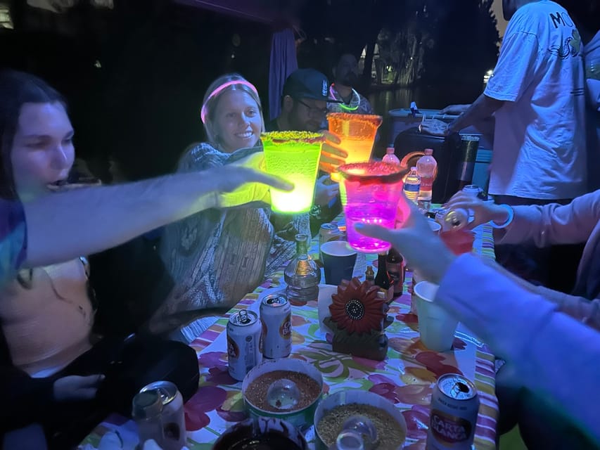 Mexico City: Xochimilco Neon Night Traditional Boat Party | GetYourGuide