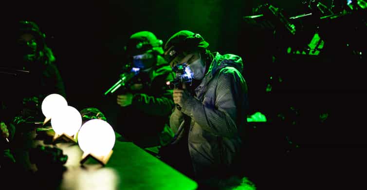 Levi: Arcandia | Outdoor Laser Tag + Park Side | GetYourGuide