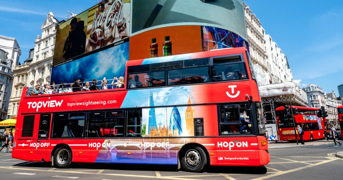 Londra: 24 Saat Hop-On Hop-Off Otobüs Bileti | GetYourGuide