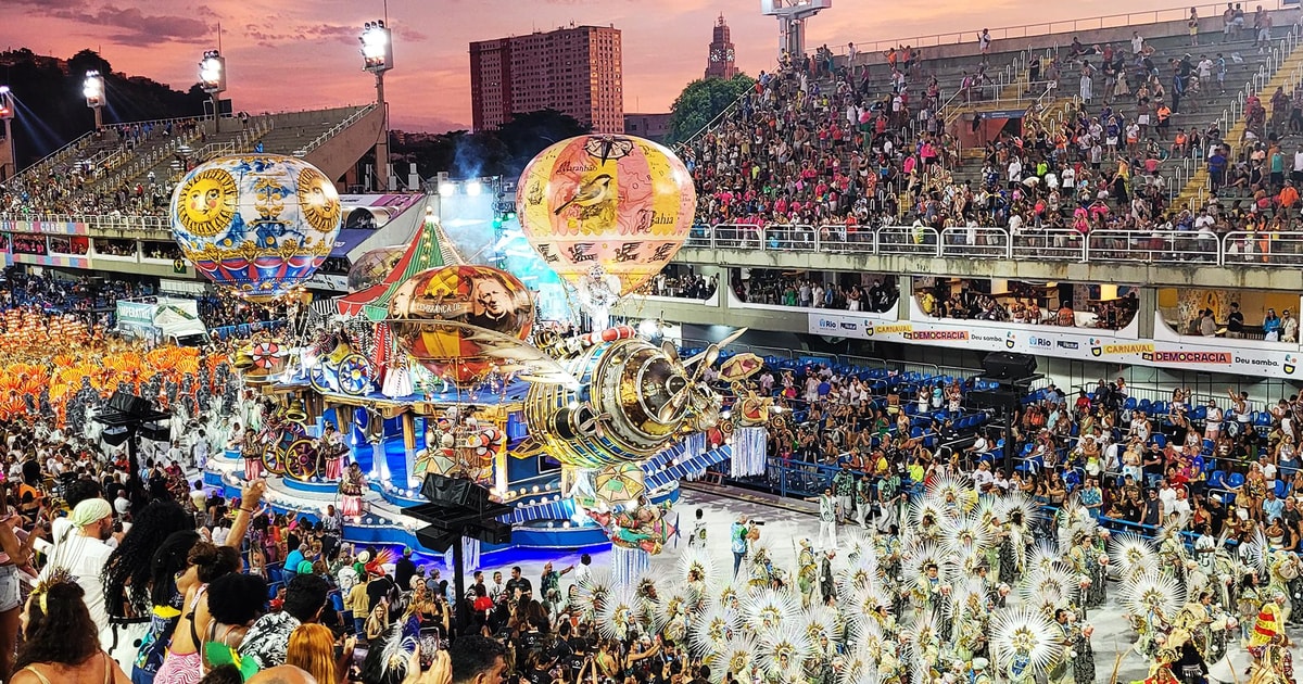 Carnival Samba School Parade in Rio de Janeiro | GetYourGuide