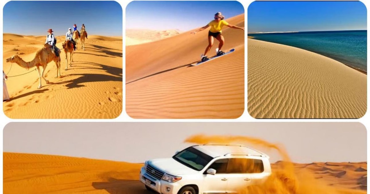 Desert of Qatar: Desert Safari, Dune Bashing, Sand boarding | GetYourGuide