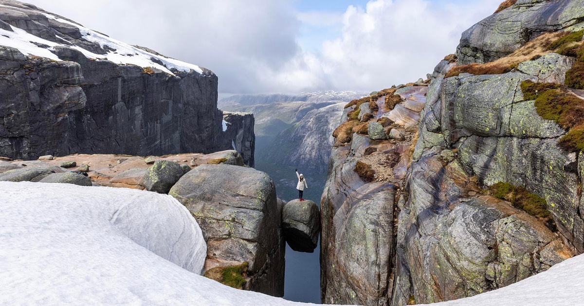 Fra Stavanger: Tur til Kjerag utenom sesongen med premium lunsj ...