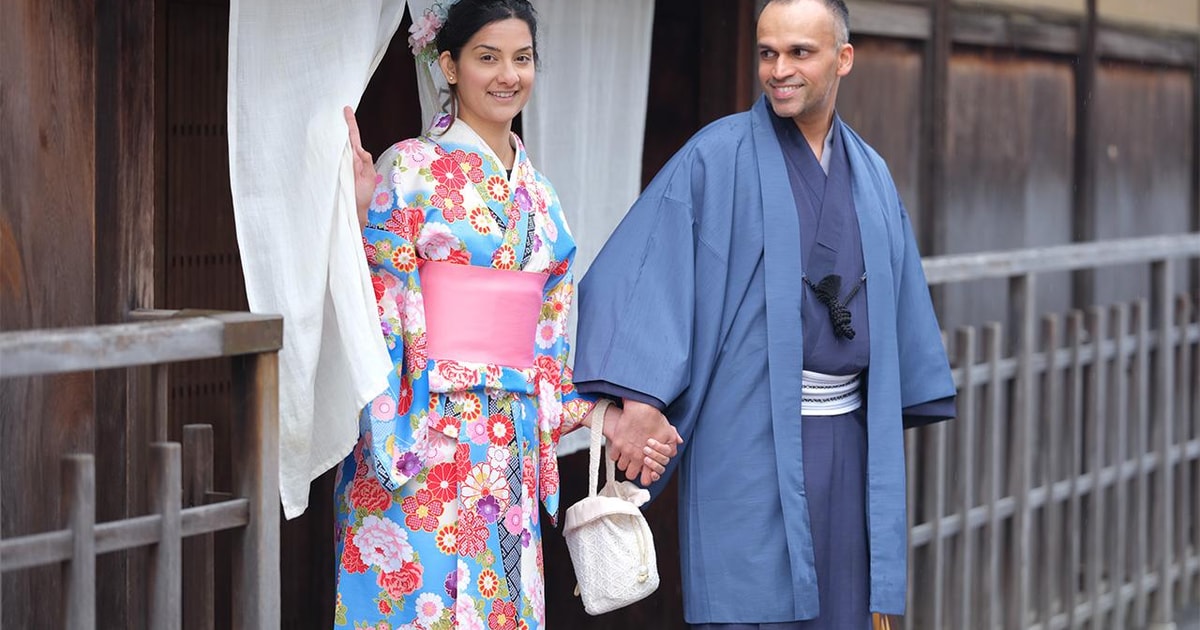 KyotoKimonoVerleih CHAMATSU | Kimono/Yukata-Verleih CouplePlan | GetYourGuide