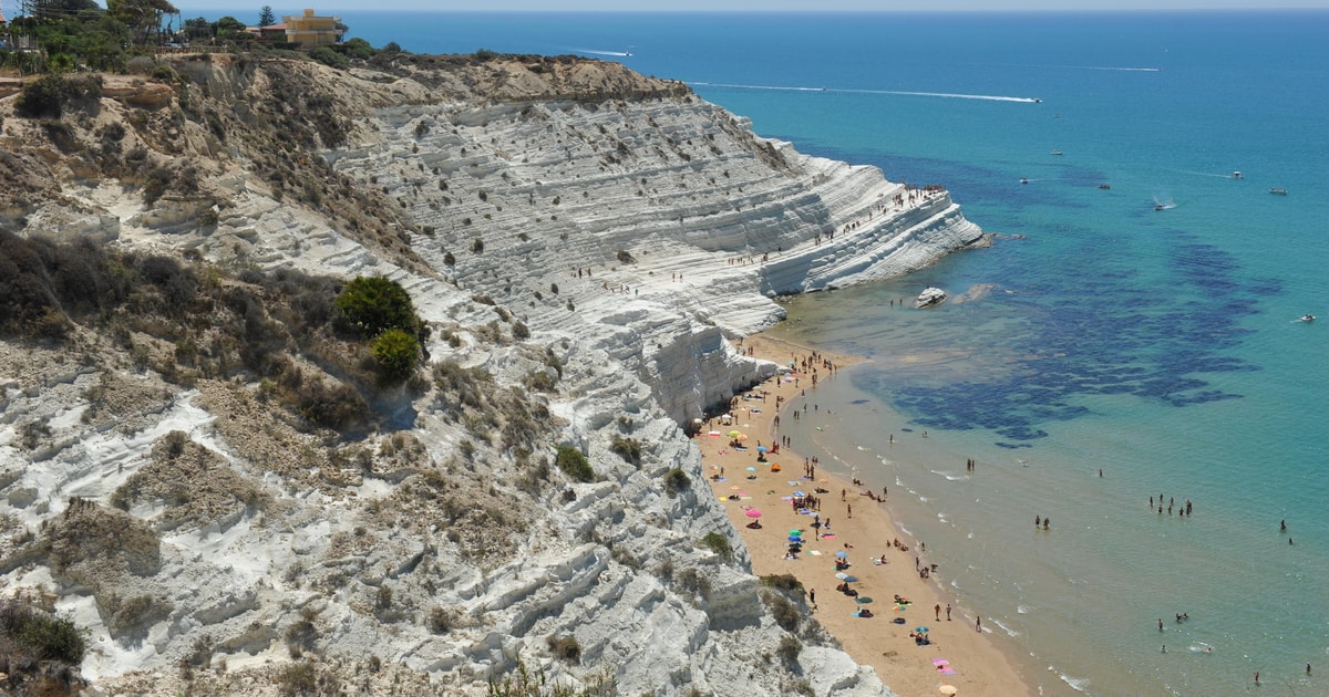 Scala dei turchi : Tour des plus belles plages & Aperitivo | GetYourGuide