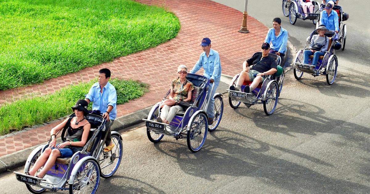 Hue: Cyclo Ride and Dragon Boat Dinner | GetYourGuide