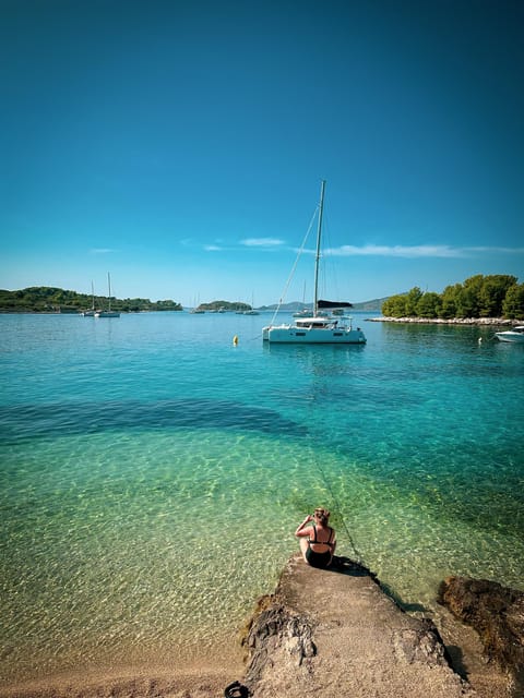 From Trogir: Half-Day 3 Island Tour with Blue Lagoon | GetYourGuide