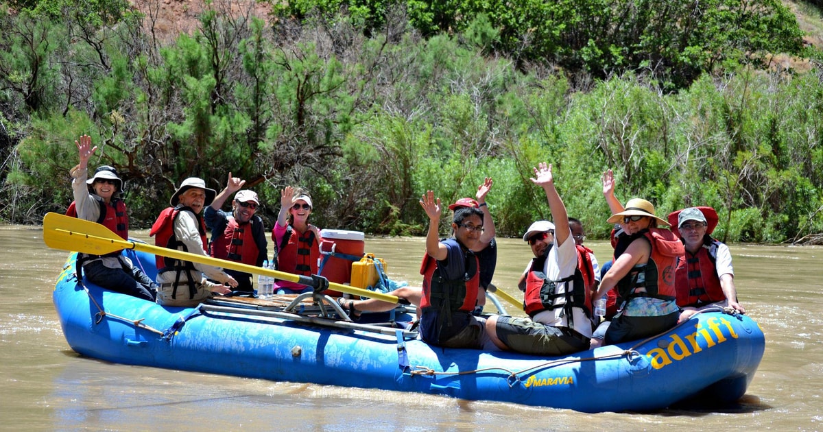 Full-Day Colorado River Rafting Tour at Fisher Towers | GetYourGuide