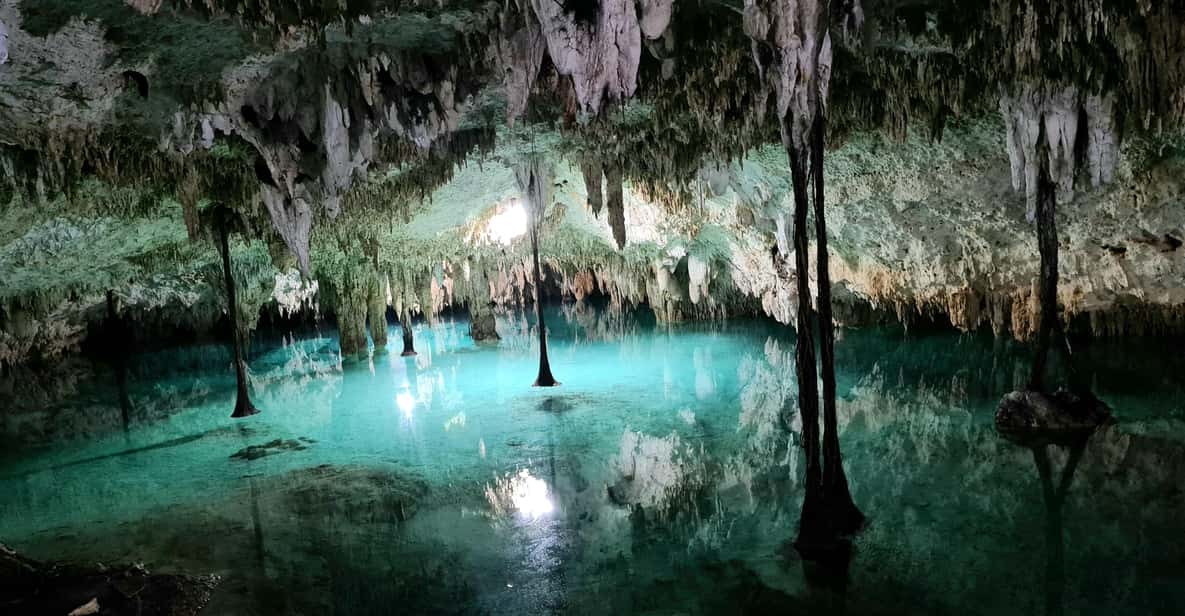 Tulum: Private Tour: 2 Cenotes Sac Actun Private Tour - World's longest ...