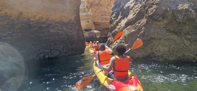 Benagil: Coastline and Caves Sea Kayak Tour | GetYourGuide