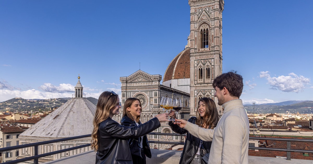 Florence: Private Rooftop Wine and Food Tasting Trip | GetYourGuide
