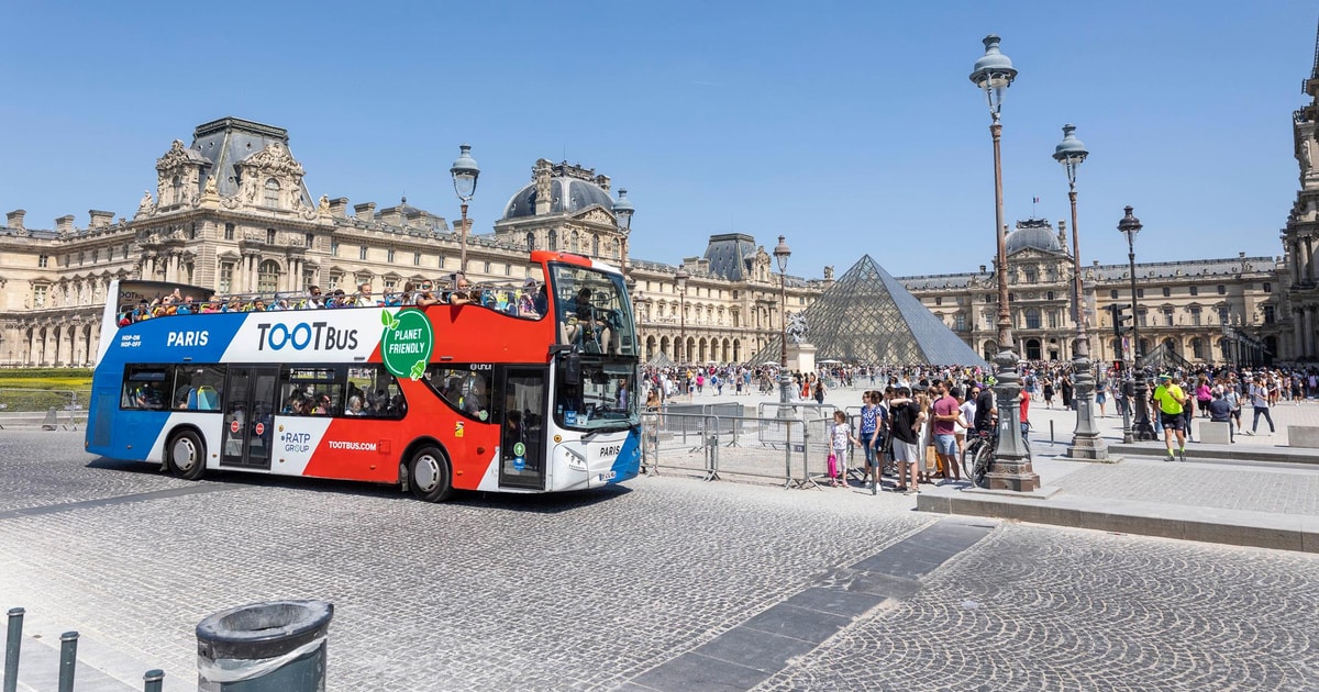 Tootbus: París, capital de los Juegos Tour en autobús turístico con ...