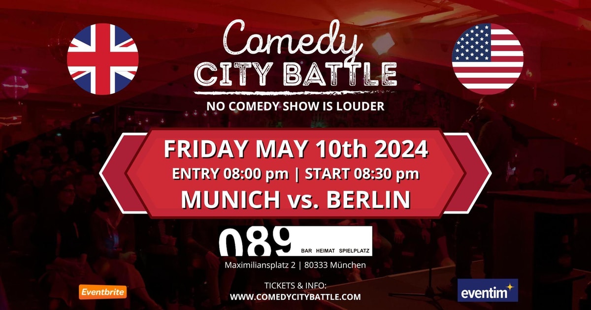 Comedy City Battle - the loudest comedy show in the world | GetYourGuide