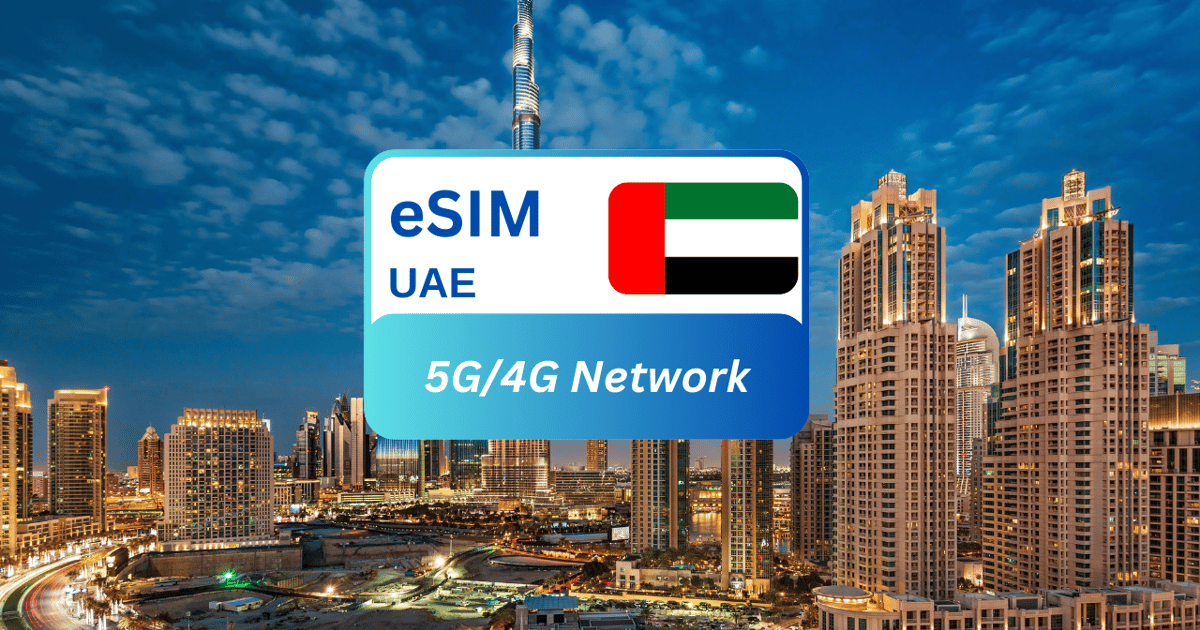 Dubai: 4G Daten Roaming eSIM Karte für Touristen | GetYourGuide