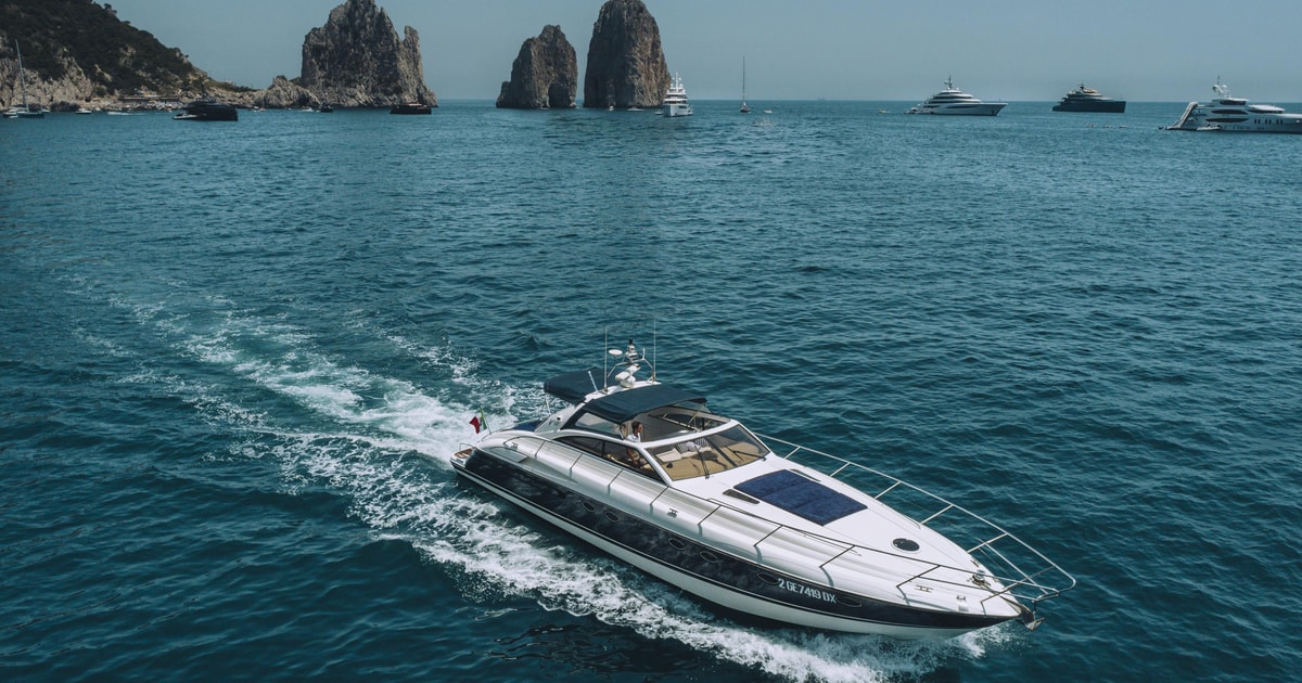Capri: tour on yacht and visit to the grotta | GetYourGuide
