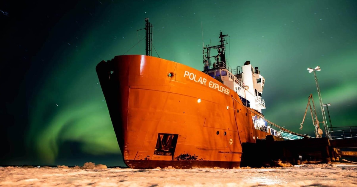 Polar Explorer Aurora Icebreaker Cruise & Ice Floating | GetYourGuide