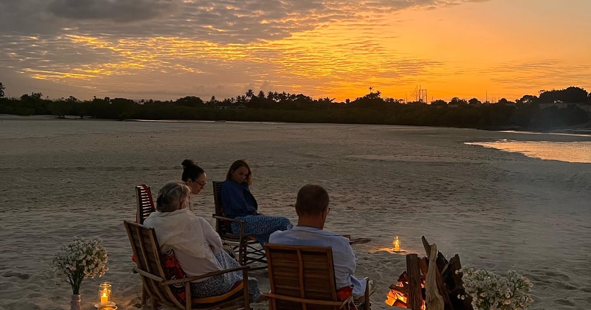 DIANI: A ROMANTIC BEACH BONFIRE DINNER SET UP | GetYourGuide