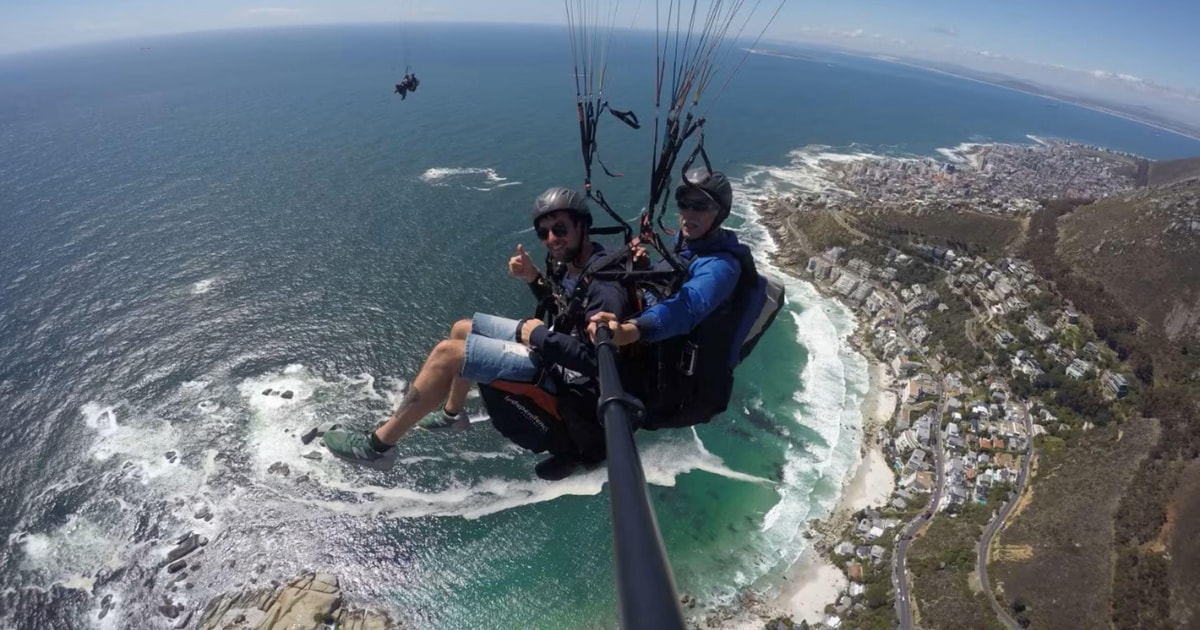 Le Cap : Vol en parapente en tandem - Des vues à couper le souffle ...