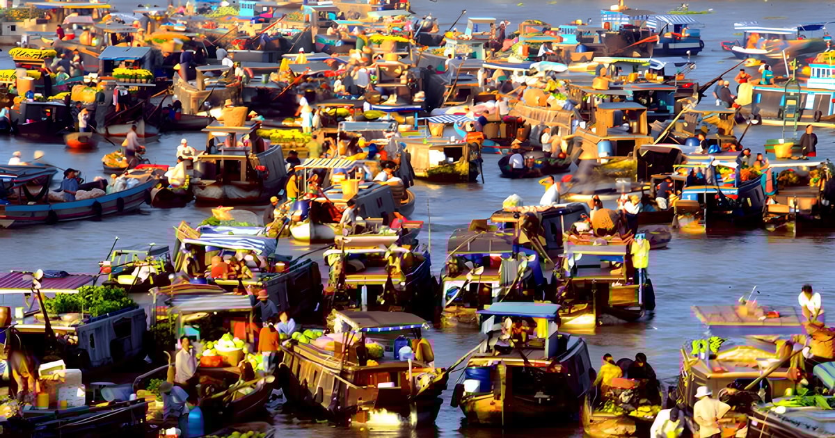 Explore Cai Rang Famous Floating Market in Can Tho | GetYourGuide