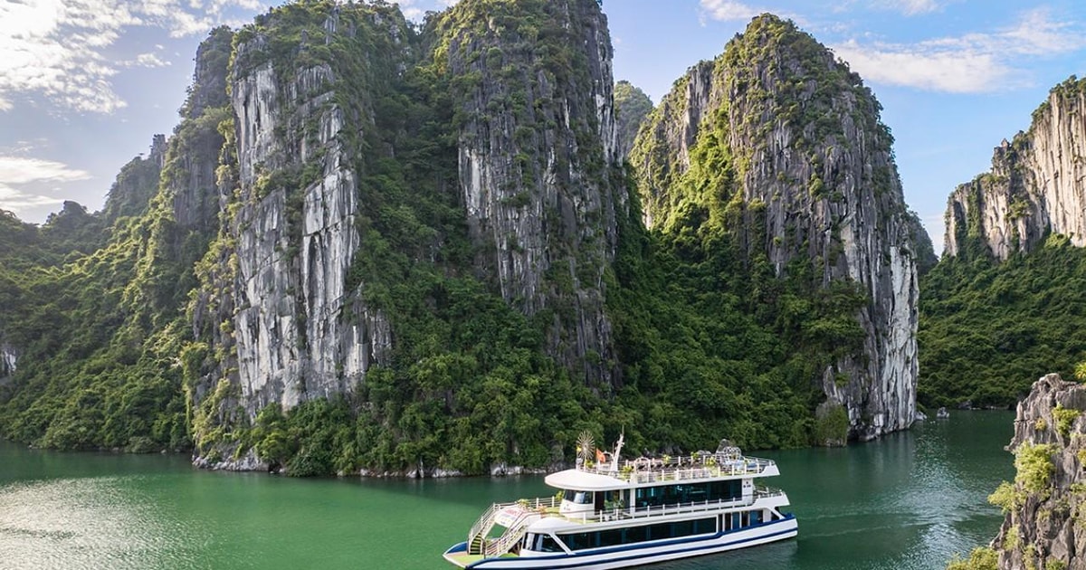 Excursión de un día a Halong - Crucero 5 Estrellas con Comida Buffet ...