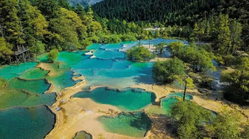 Chengdu: 2-Day Jiuzhai & Huanglong Bullet Train Private Tour | GetYourGuide