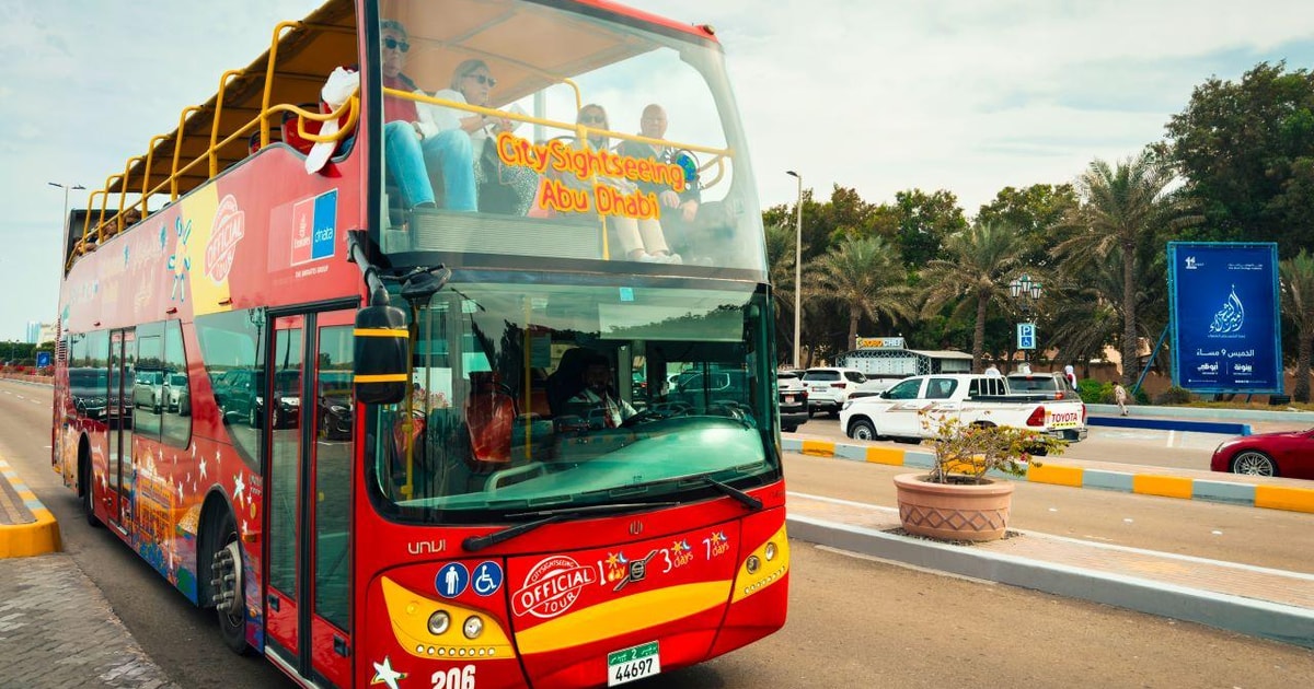 Razgledavanje grada Abu Dhabija + obilazak Dubaija hop-on hop-off ...