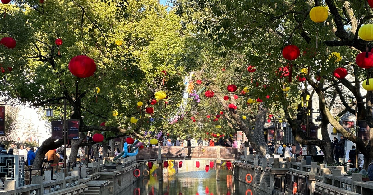 Von Shanghai aus: Tagestour zur Altstadt Huishan und zur Nianhua-Bucht ...