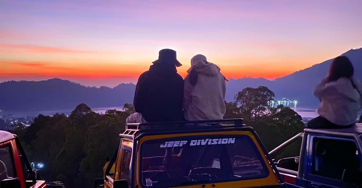Ubud: mount.batur sunrise jeep with breakfast and hot spring | GetYourGuide