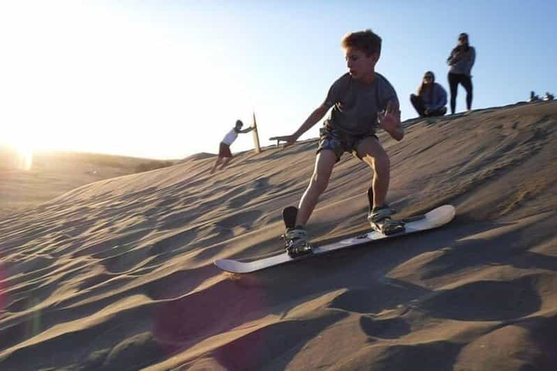 La Paz: Sunset Sandboarding at La Paz Dunes Tour | GetYourGuide