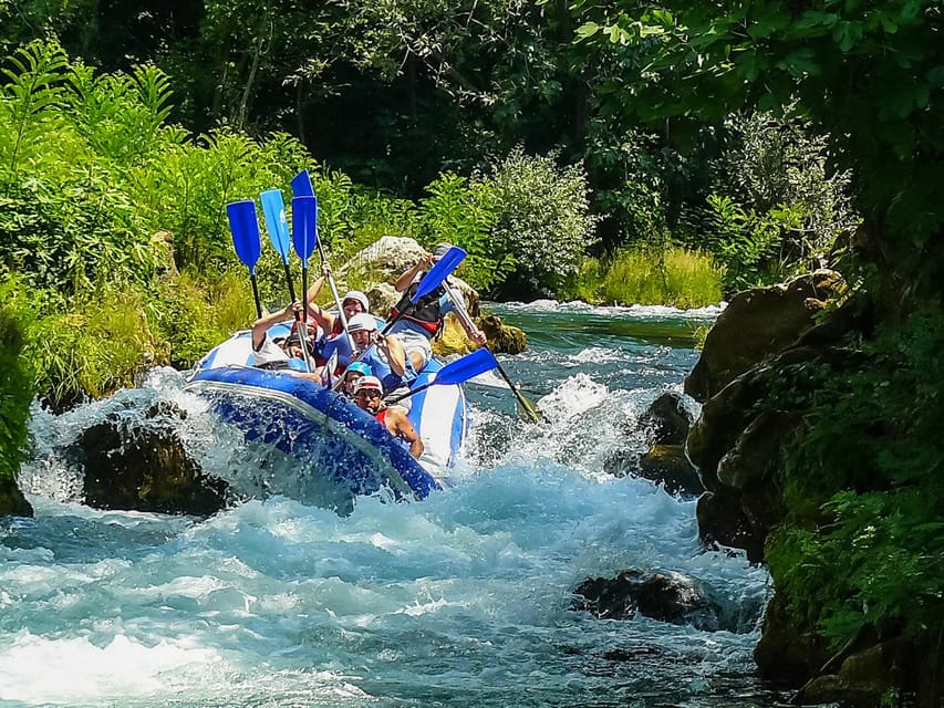 Split/Omiš: Cetina River Rafting with Cliff Jump & Swimming | GetYourGuide
