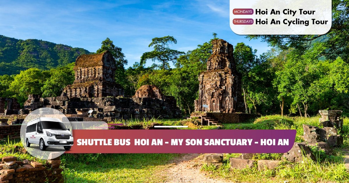Hoi An: Verken My Son Sanctuary in je eigen tempo met de bus | GetYourGuide