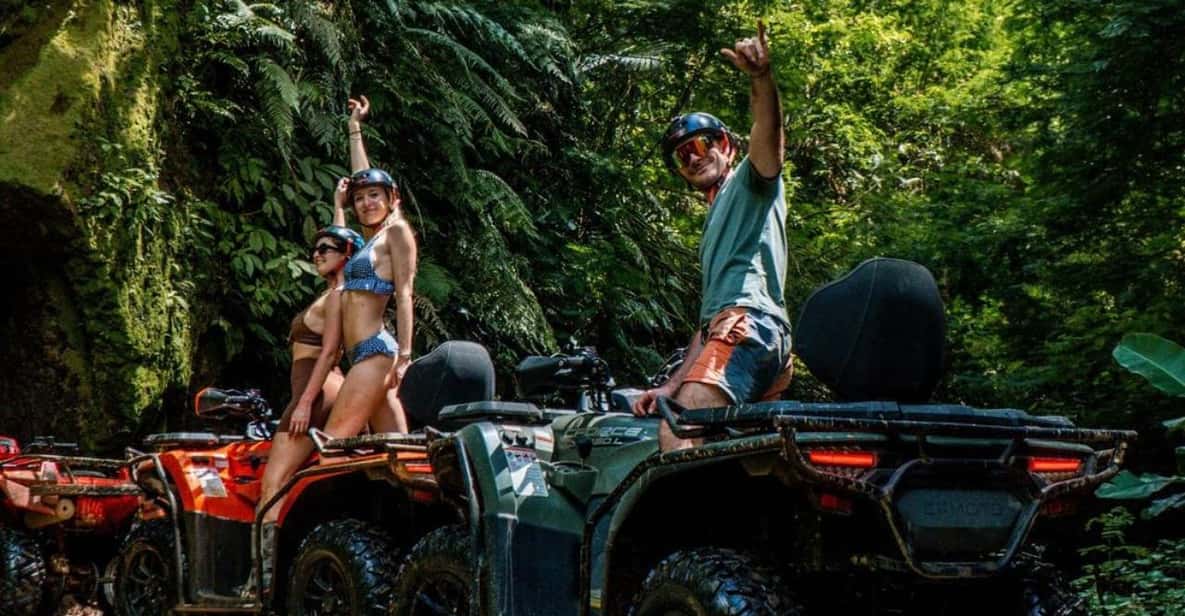 Bali: Ubud Gorilla ATV en Fun River Rafting & Apenbos | GetYourGuide
