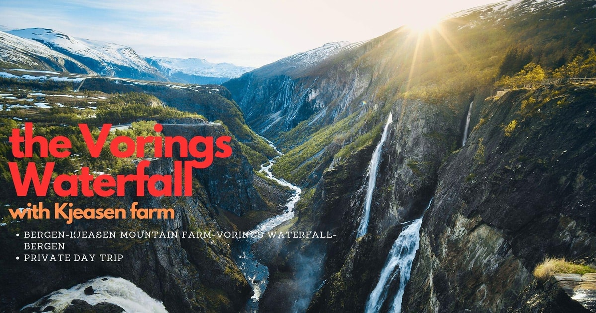 Private trip to Vorings waterfall (+ visit to mountain farm) | GetYourGuide