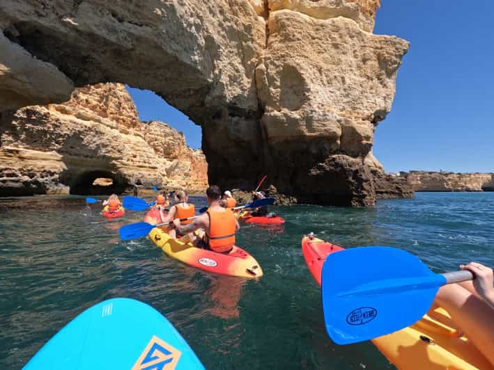 Benagil: Coastline and Caves Sea Kayak Tour | GetYourGuide