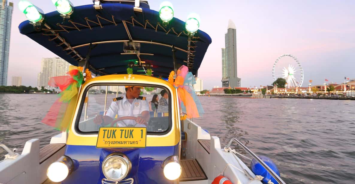 Bangkokissa: Bangkok: Tuk Tuk Boat Chao Phraya River & Canals ...