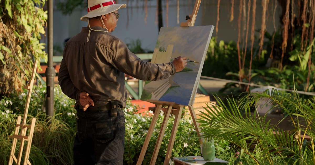 Painting by the River - Kalanan Riverside Resort | GetYourGuide