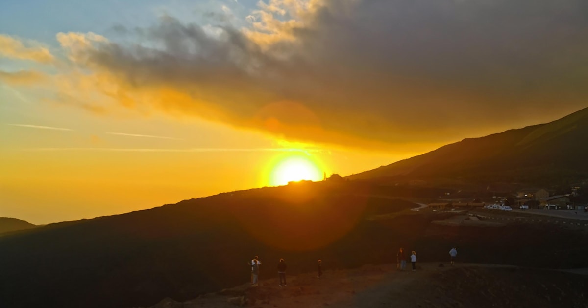 Catania: Mount Etna Sunset Trekking with Wine Tasting | GetYourGuide