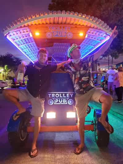Trolley Pub Party Bike through St. Pete with Bar+Mural Stops | GetYourGuide