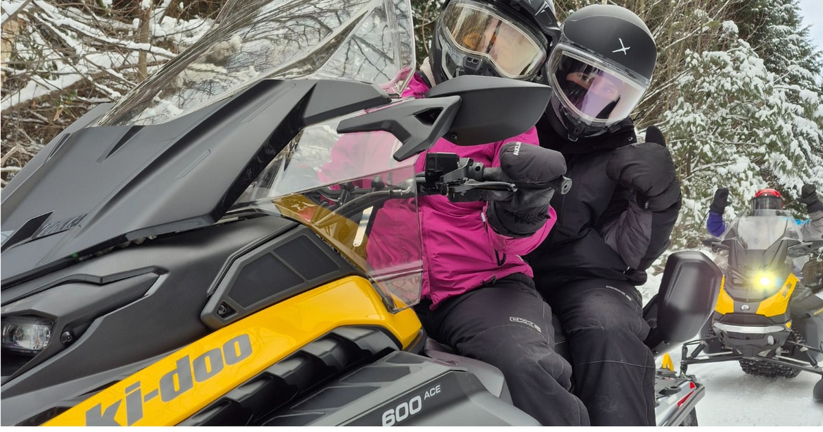 Quebec City: Guided Snowmobile Tour | GetYourGuide