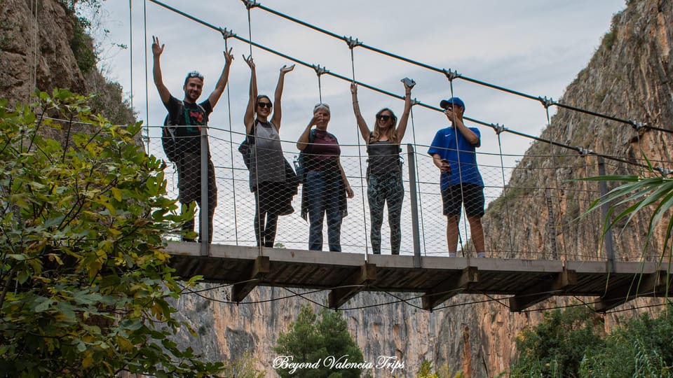 Chulilla: Turia Canyon, Charco Azul, Hanging bridges... | GetYourGuide
