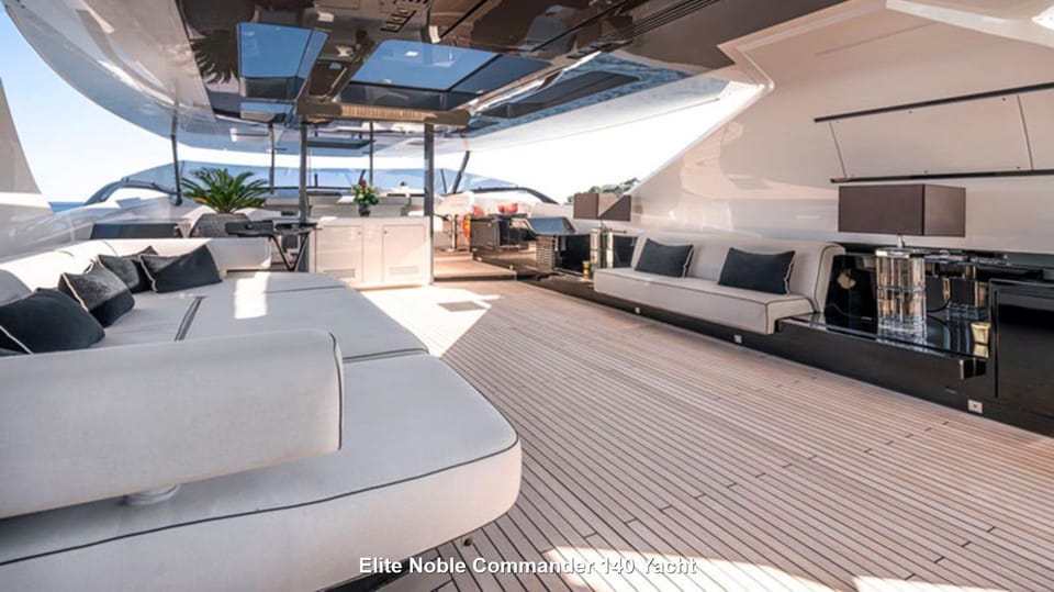 Noble Commander 140ft – 2023 Yacht Rental Dubai - 20 PAX | GetYourGuide