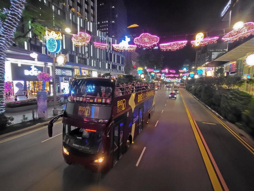 Big Bus Singapore Christmas Light-Up Tour | GetYourGuide